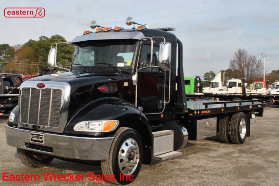 2020 Peterbilt 337 Ext Cab 300hp PX-7 Air Brake Air Ride with 22ft Jerr ...