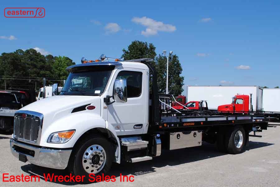 2024 Peterbilt 537 with 24ft 8.5ton Jerr-Dan Carrier 33000lb GVWR ...