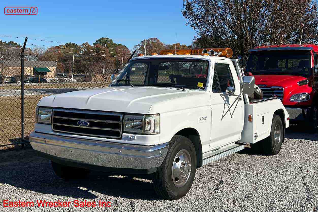 1987 Ford F350 with Atlas Twin Line Wrecker - SOLD! - Eastern Wrecker ...