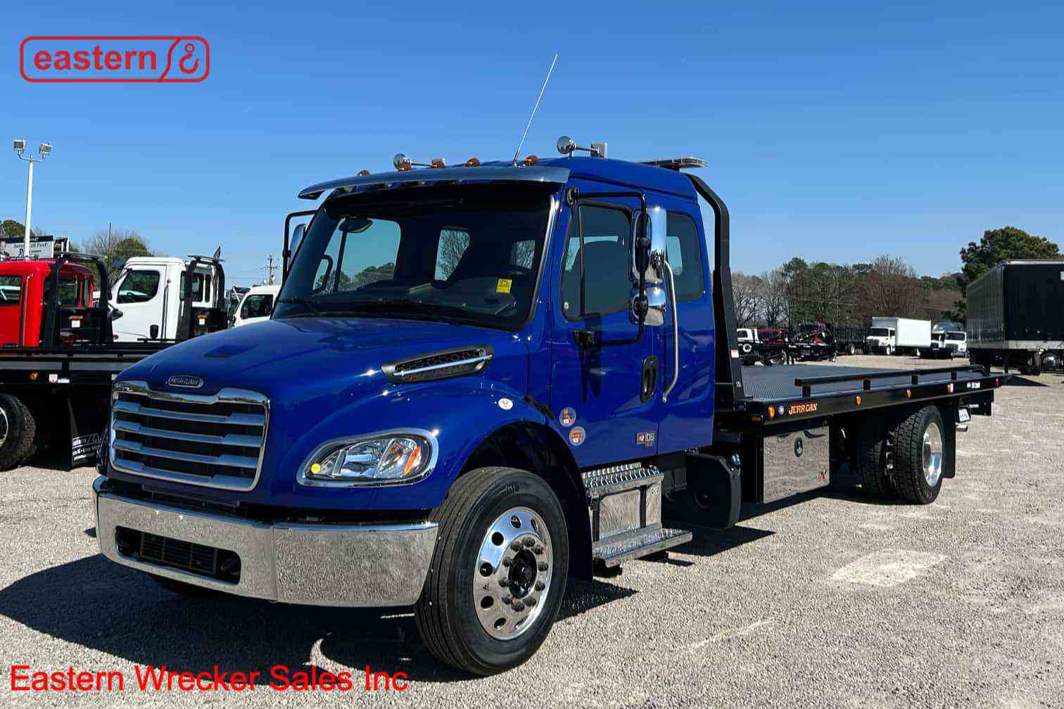 2025 Freightliner Extended Cab M2 106 with 22ft Jerr-Dan Carrier ...