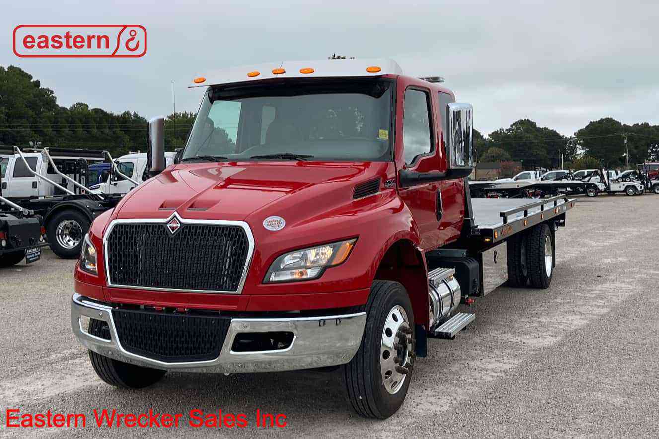 2025 International MV607 Extended Cab with 22ft Jerr-Dan SRR6T-WLP ...